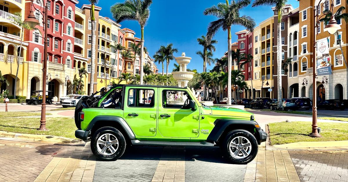 Jeep Wrangler Unlimited 2019 rental in Fort Myers, FL by Pelican Auto ...