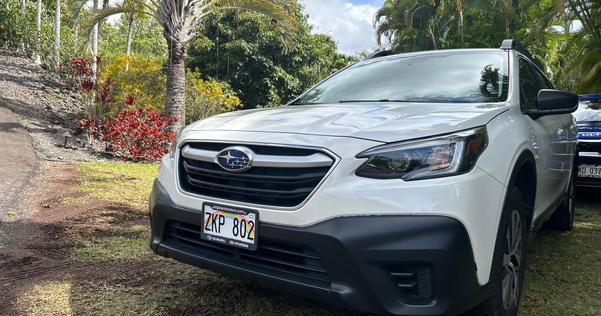 Subaru Outback 2021 rental in Kailua-Kona, HI by Black Rock Rentals L ...