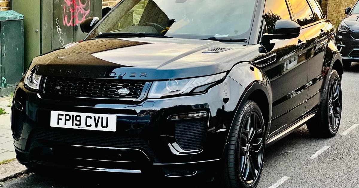 Land Rover Range Rover Evoque 2017 rental in London, ENGLAND by David C ...