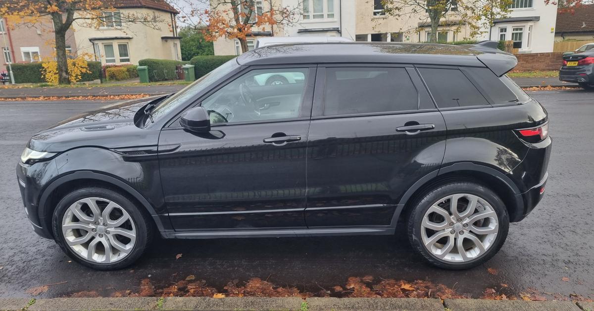 Land Rover Range Rover Evoque 2018 rental in Glasgow, SCOTLAND by ...