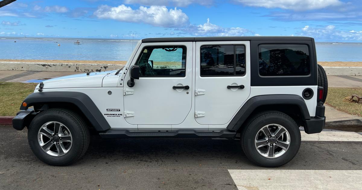 Jeep Wrangler Unlimited 2017 rental in Honolulu, HI by LLC Oahu ...