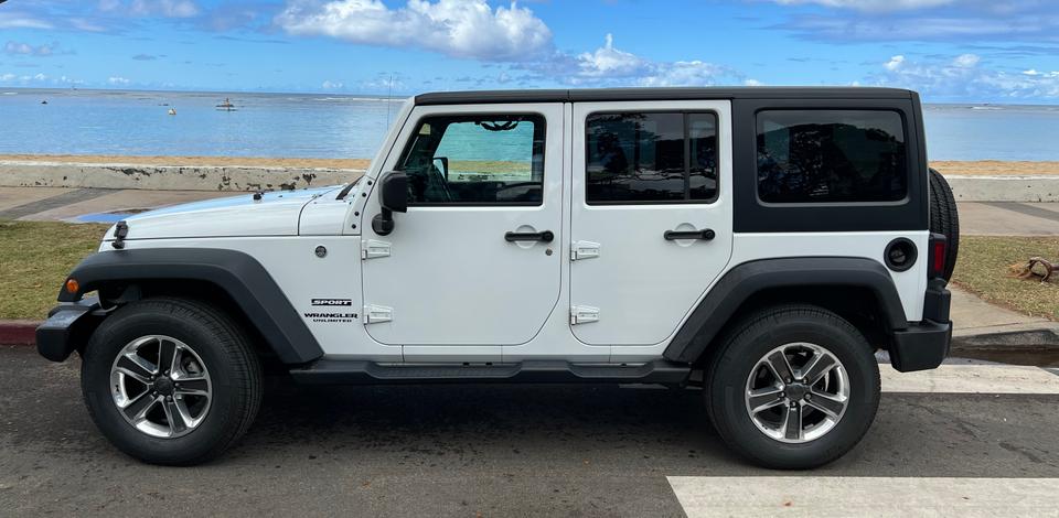 Jeep Wrangler Unlimited 2017 rental in Honolulu, HI by LLC Oahu ...
