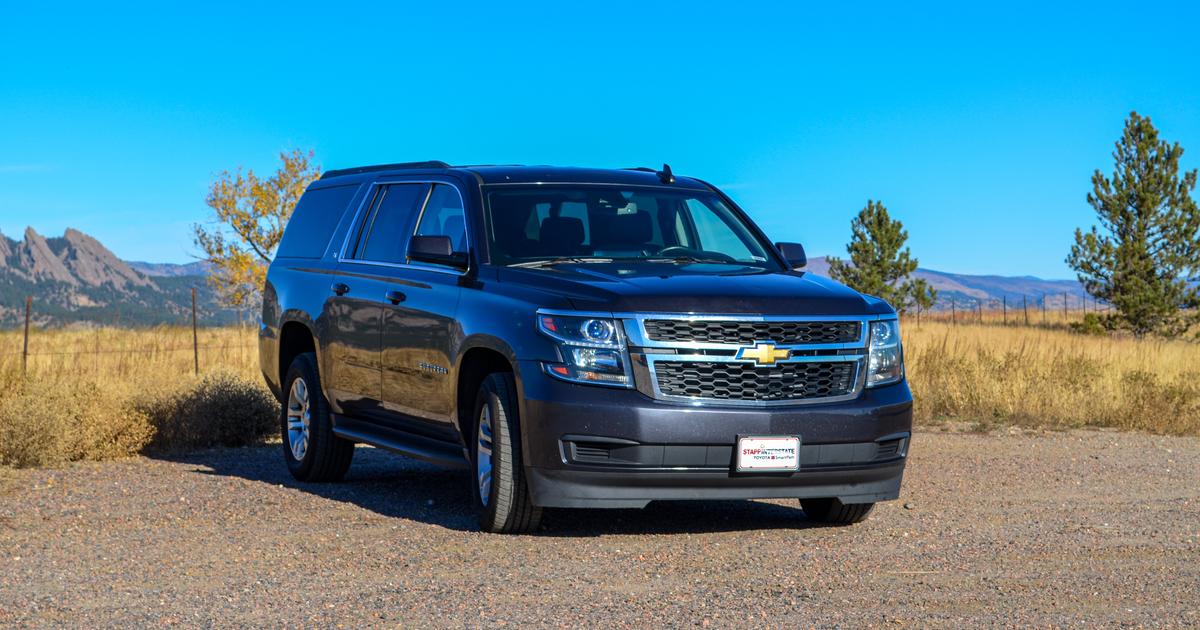 Chevrolet Suburban 2017 rental in Parker, CO by Zoom Rentals Cars ta ...