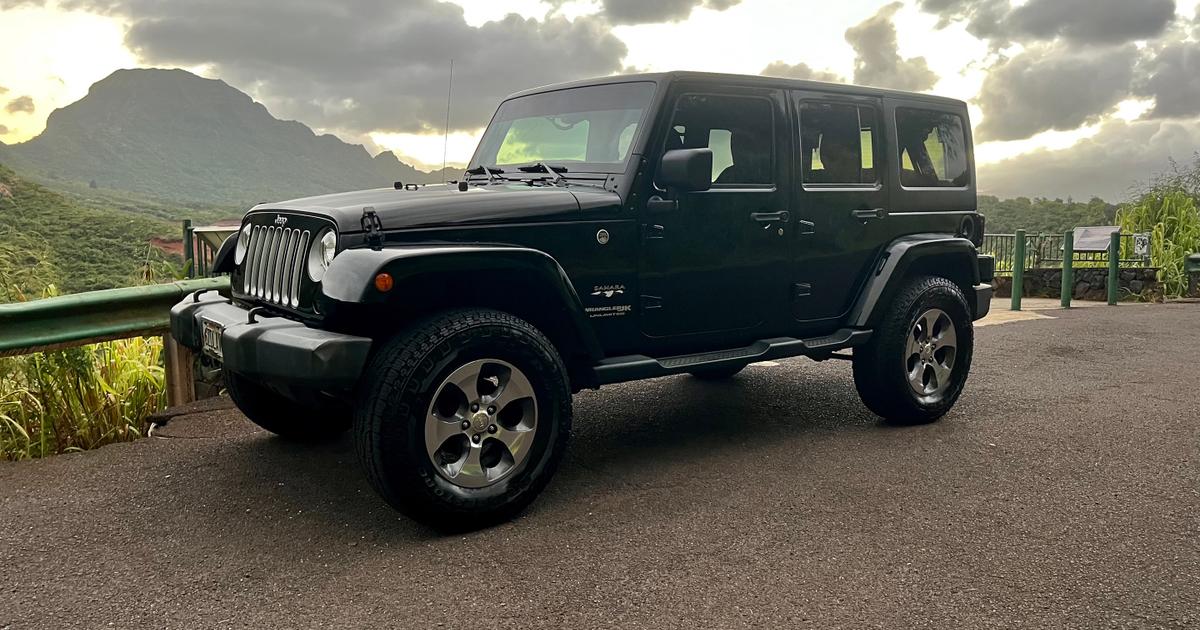 Jeep Wrangler JK Unlimited 2018 rental in Lihue, HI by Valdez Rentals L ...