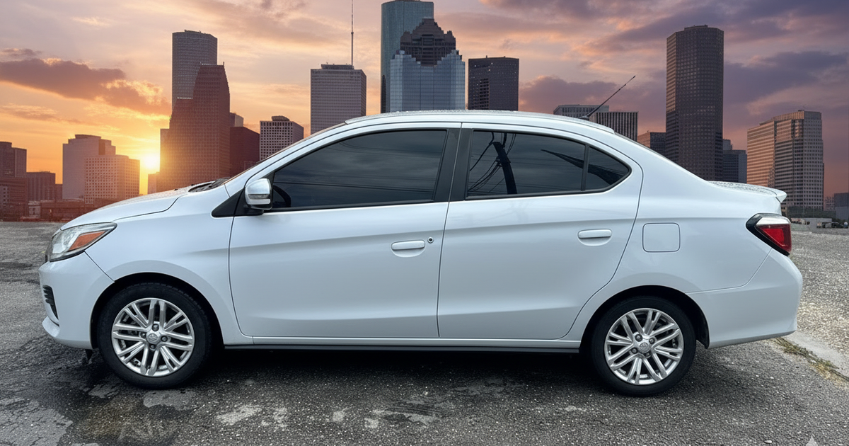 Mitsubishi Mirage G4 2022 rental in Houston, TX by Urban Shift LLC . | Turo