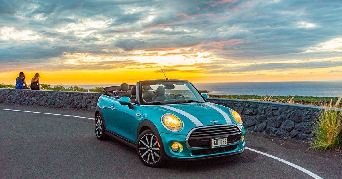 MINI Convertible 2018 rental in Kailua-Kona, HI by Mauka Hualalai ...